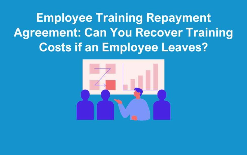Employee Training Repayment Agreement