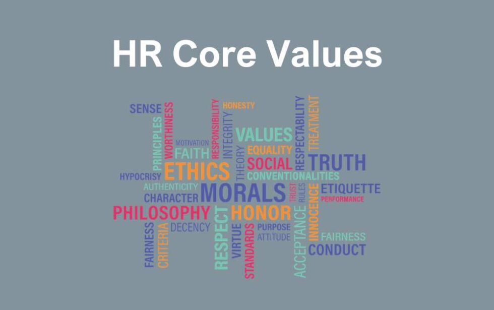 HR Values List | What does your company stand for?